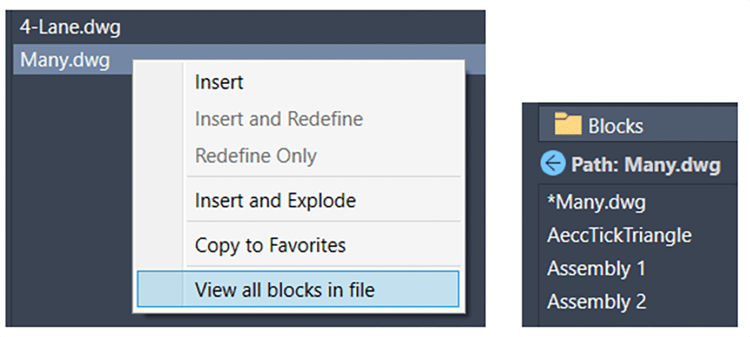 Civil 3D Assemblies: Tool Palette or Block Library? - SolidCAD