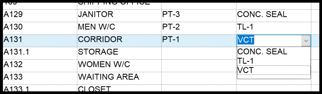 Revit: Update Room Finish Schedules with CTC Spreadsheet Link - SolidCAD