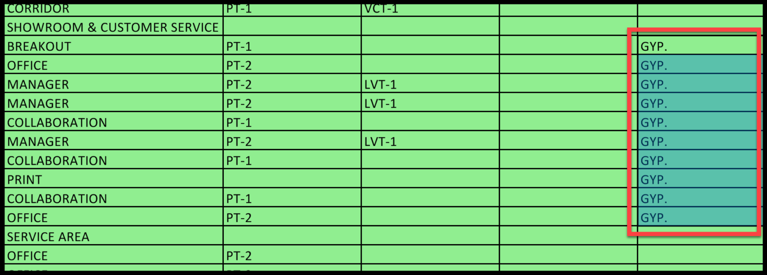 Revit: Update Room Finish Schedules with CTC Spreadsheet Link - SolidCAD