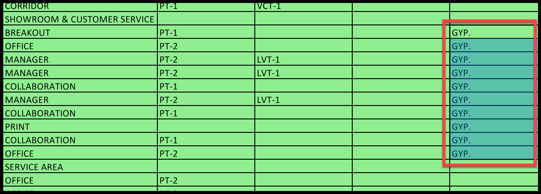 Revit Update Room Finish Schedules With Ctc Spreadsheet Link Solidcad