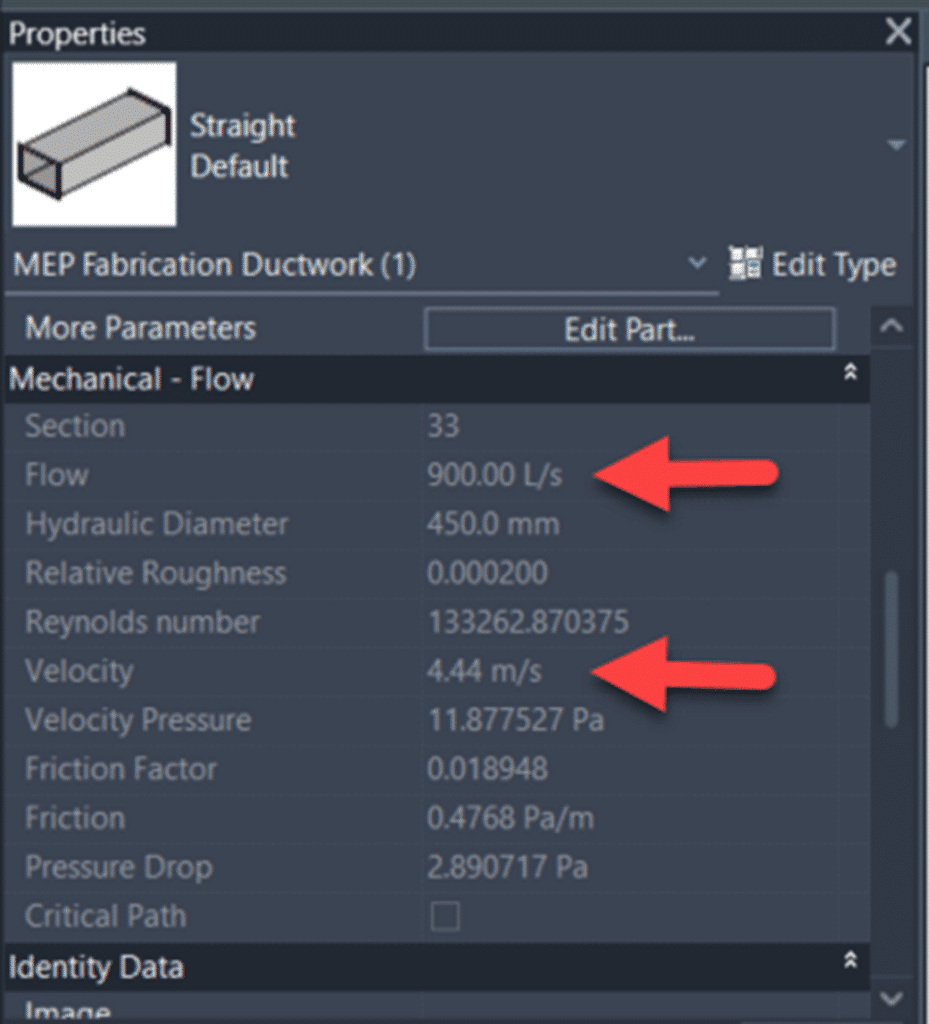 Flow and Pressure Drop Calculations Available in MEP Fabrication ...