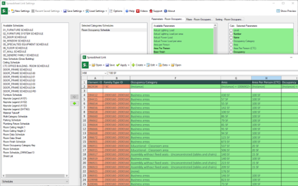 Enhance Revit with CTC Spreadsheet Link - SolidCAD