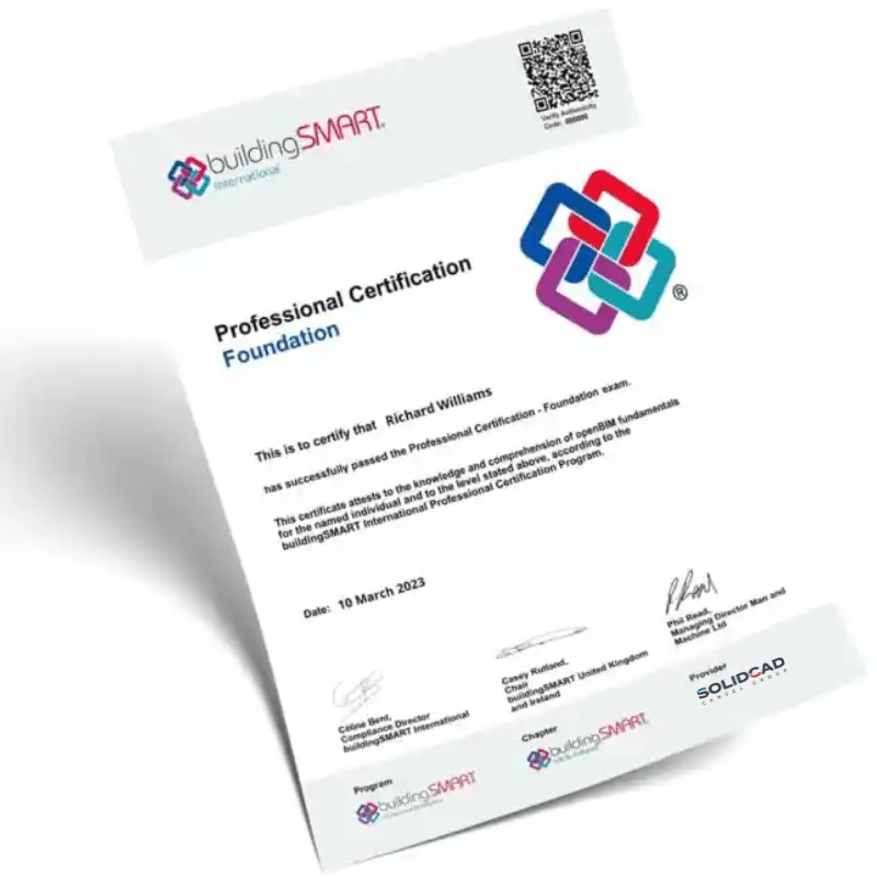 buildingSMART Certification with SolidCAD | SolidCAD