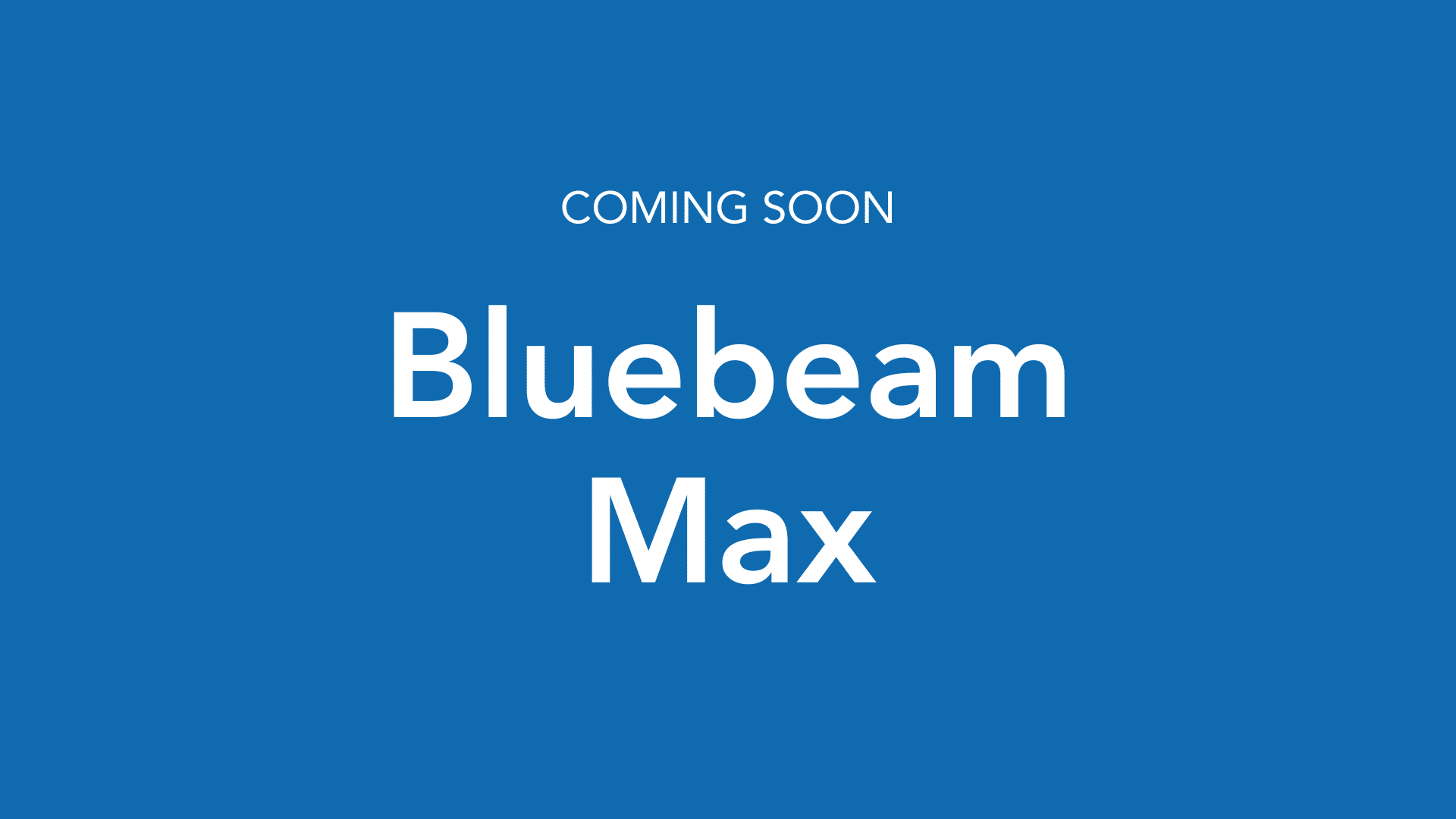 Bluebeam Max - SolidCAD